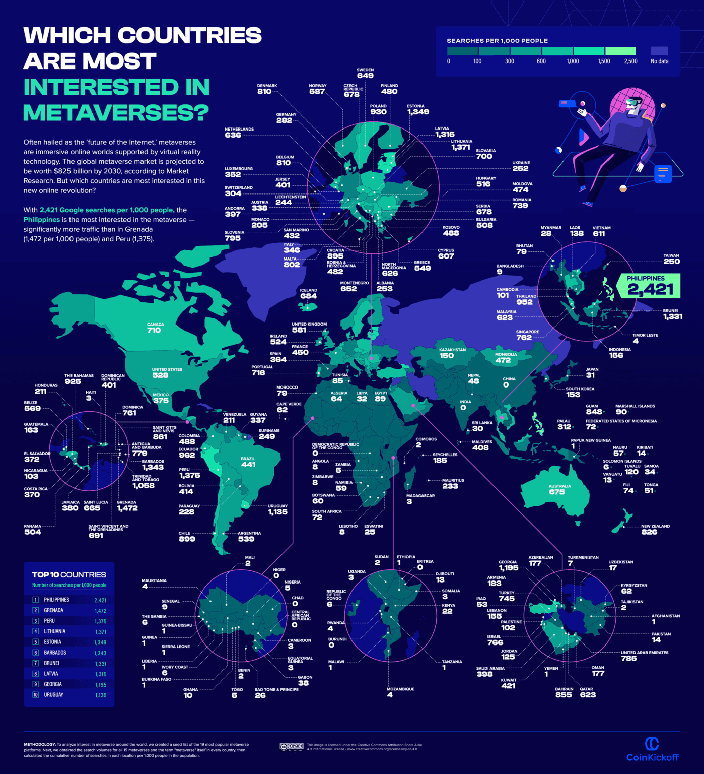 The Meta-Verdict: Metaverse Interest and Sentiment Around the World