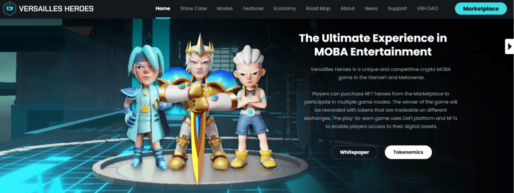 ¿Qué es Versailles Heroes (VRH)?