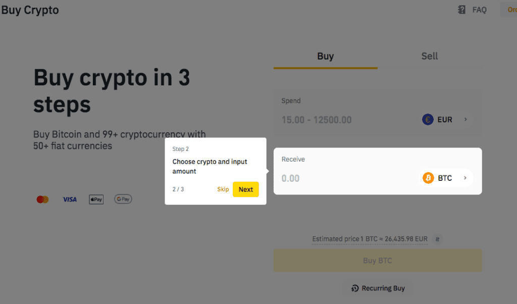 How to Buy Polygon on Binance